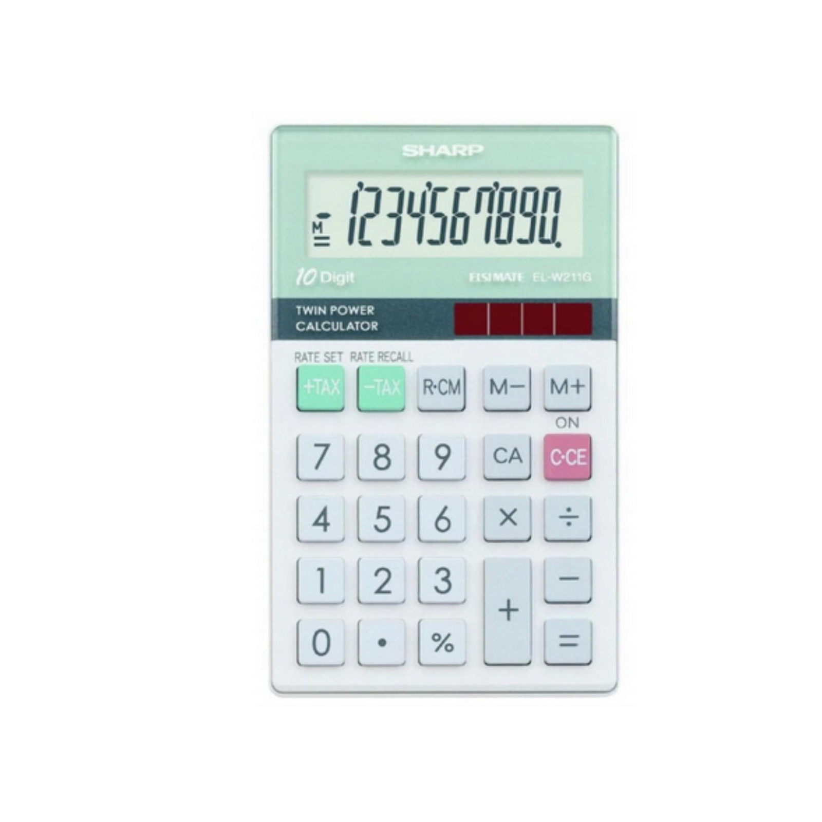 KALKULATOR NAUKOWY KSIĘGOWY BIUROWY SZKOLNY 10-POZYCYJNY SHARP ...